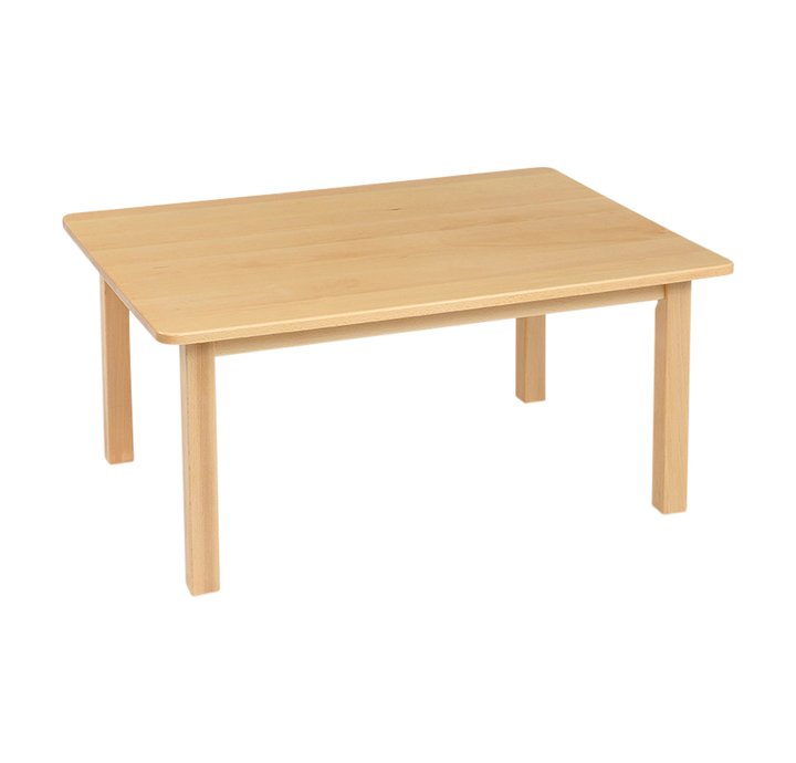 960mm rectangular table solid beech 136301 . 2