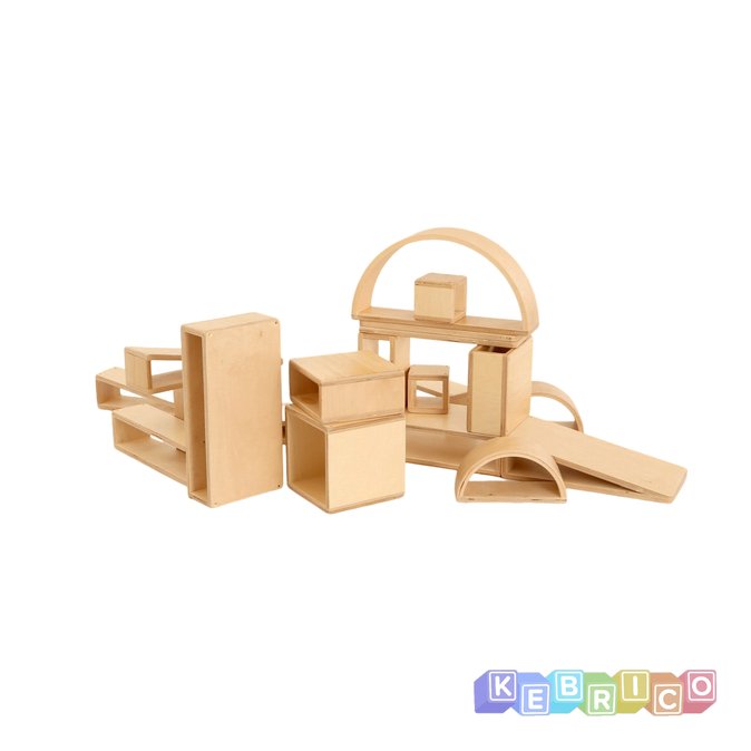 Brico Blocks Pack Of 20 Kebrico