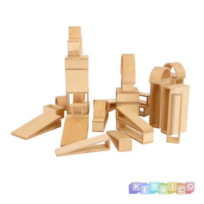 Brico Blocks Pack of 40 Kebrico