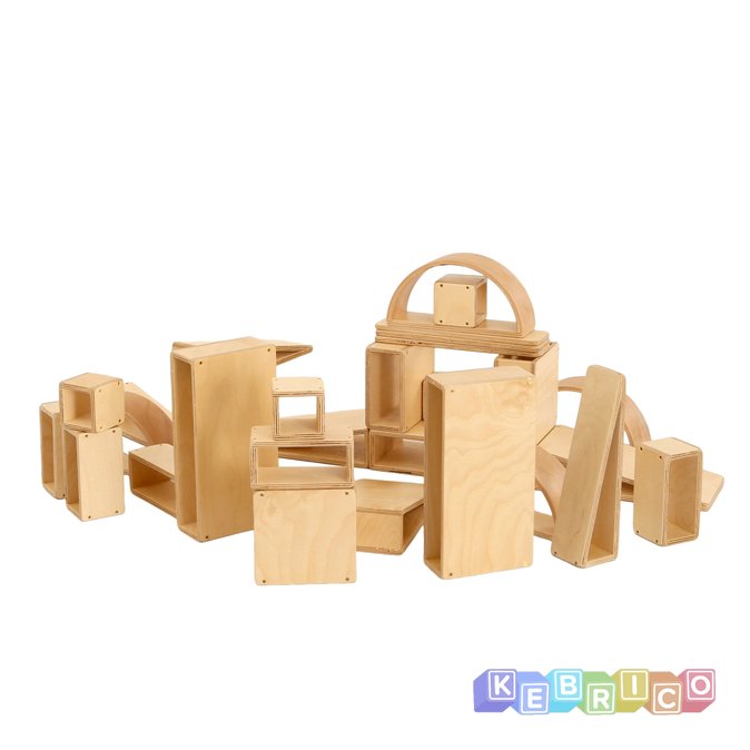 Brico Blocks Pack of 30 - Nursery Kebrico