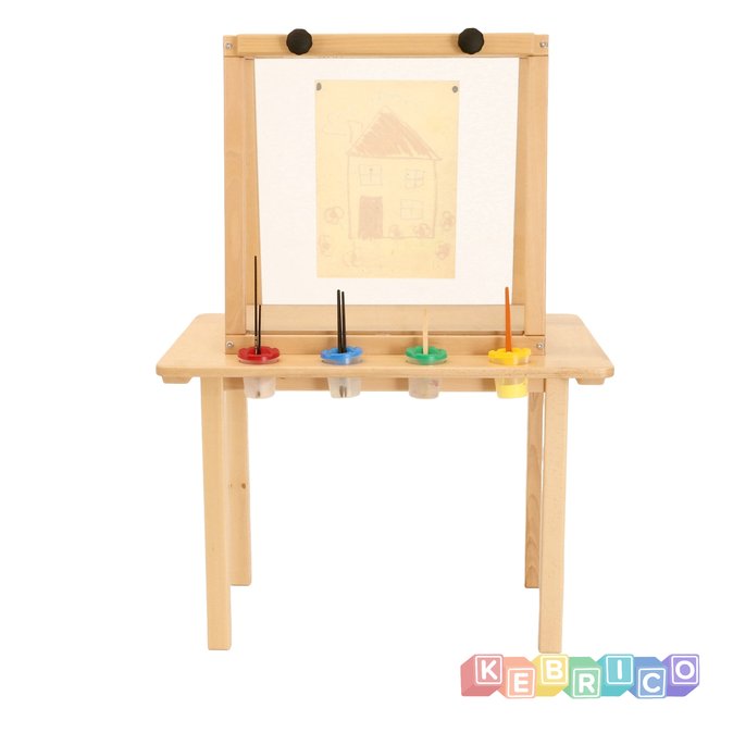 Two Sided Table Easel with Perspex Kebrico