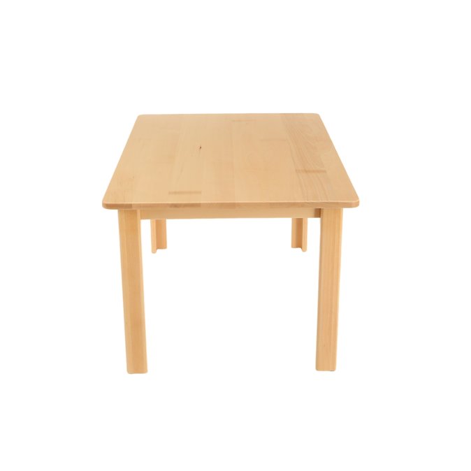 1100mm Devon Rectangular Solid Beech Table Kebrico